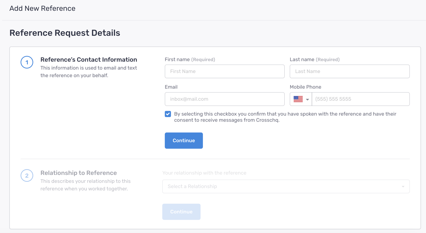Adding/Editing References